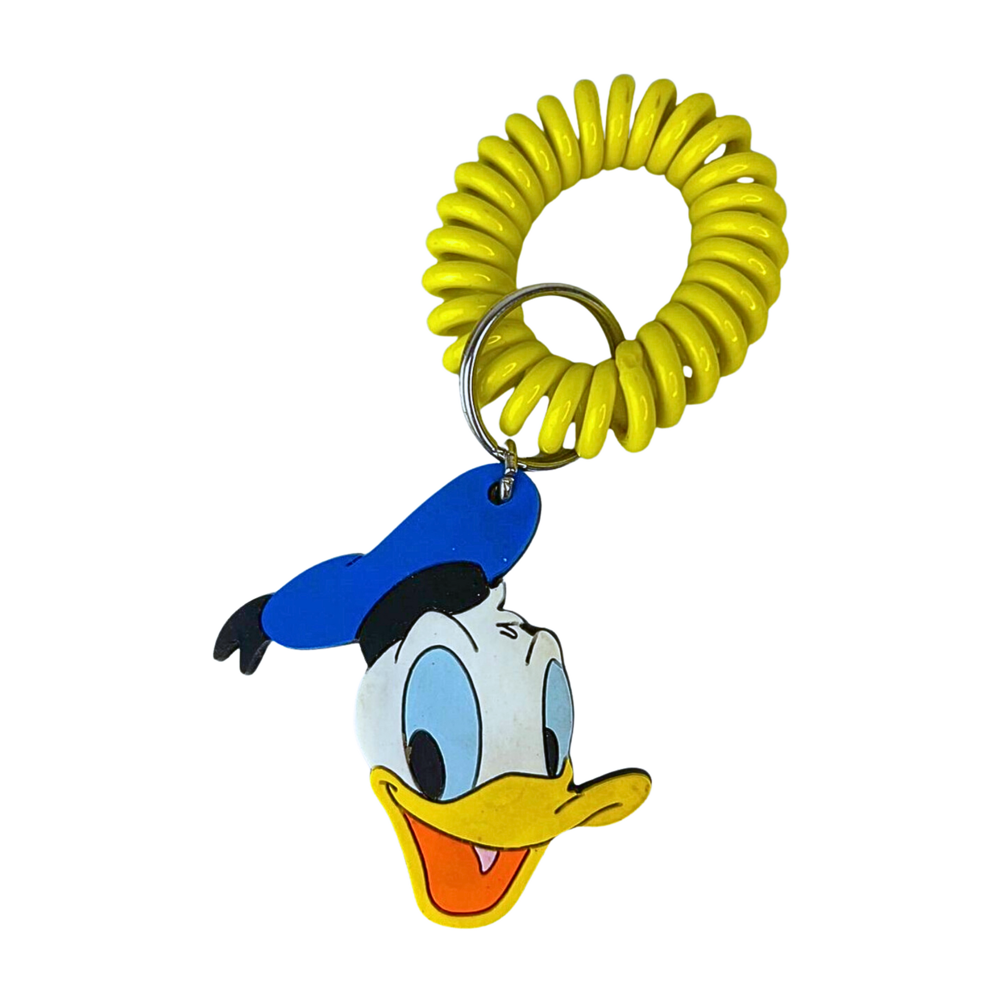 90s Donald Duck Walt Disney Spiral Coil Purse Charm Keychain – Fresh to ...